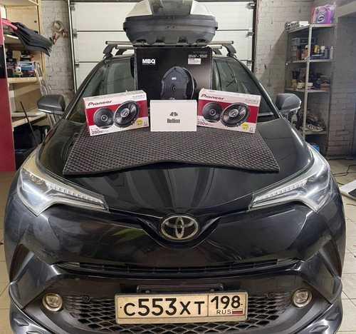 Автозвук с процессорным усилителем Toyota