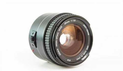 Sigma High-Speed Wide 28mm f1.8 байонет Canon EF