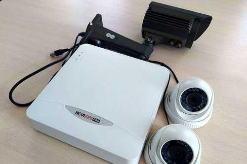 Комплект видеонаблюдения (регистратор, 3 камеры)