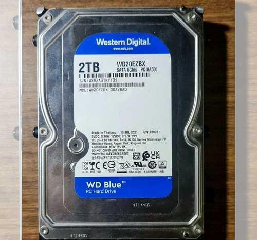 Жёсткий диск WD, 2 Tb