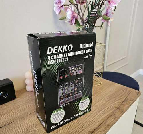 Микшерный пульт dekko optimus 4