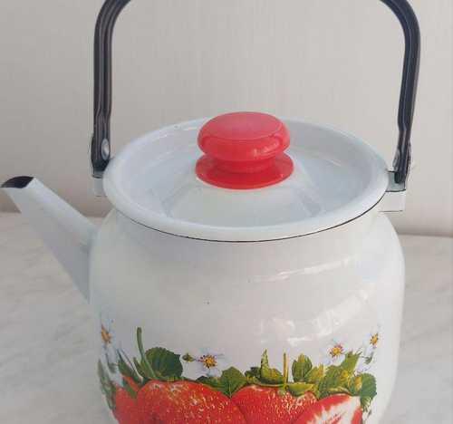 Чайник эмалированный