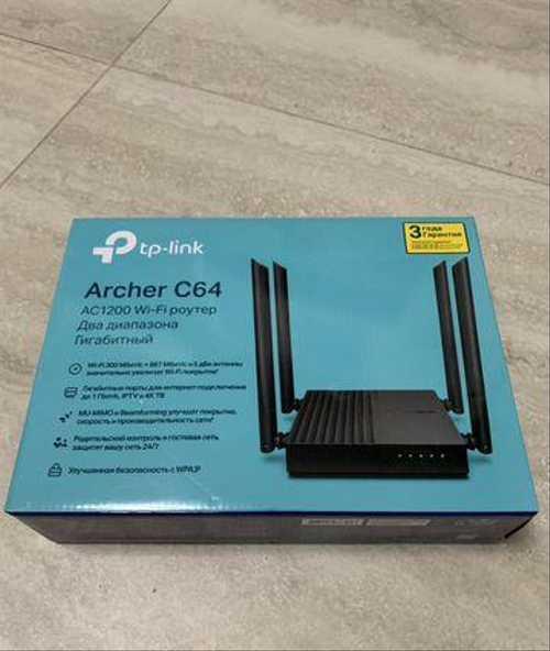 Wifi роутер Tp link archer c64