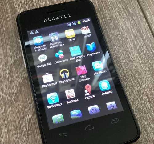 Alcatel One Touch Pixi 4007D, 512 МБ