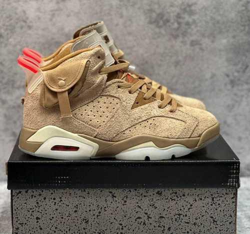 Кроссовки мужские Nike Air Jordan 6 x Travis Scott