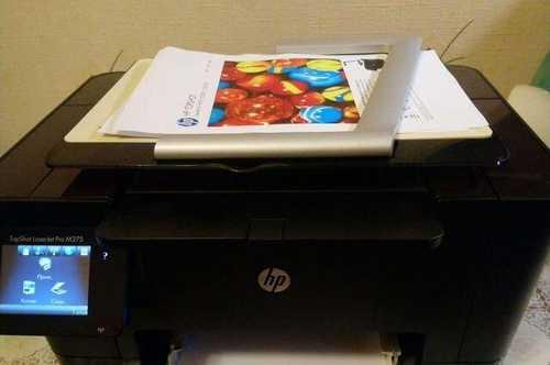 Мфу лазерное цветное HP TopShot LaserJet Pro M275