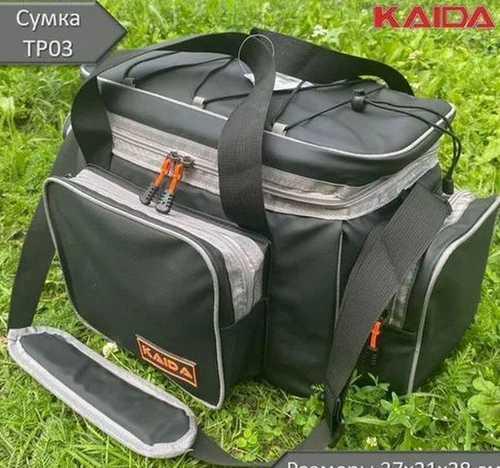 Сумка рыболовная kaida TP03 37х21x28 см