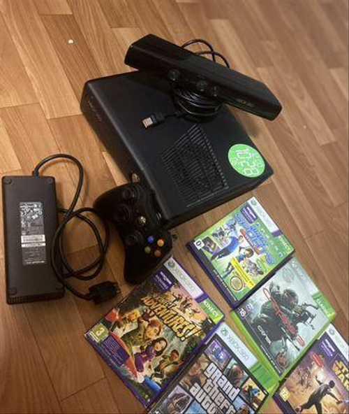 Xbox 360s на 500 gd +игры в подарок