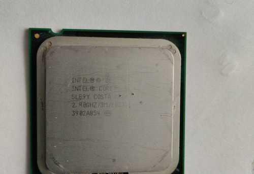 Процессор Intel core 2 duo e7400 2,80 GHZ