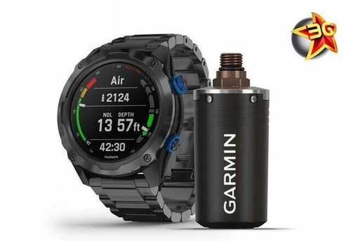 Часы Garmin Descent MK2i + датчик Descent T1