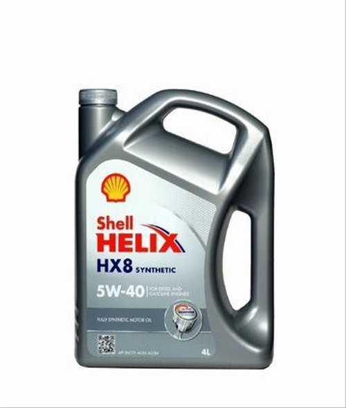 Масло моторное shell Helix HX-8 5W40 Россия 4л