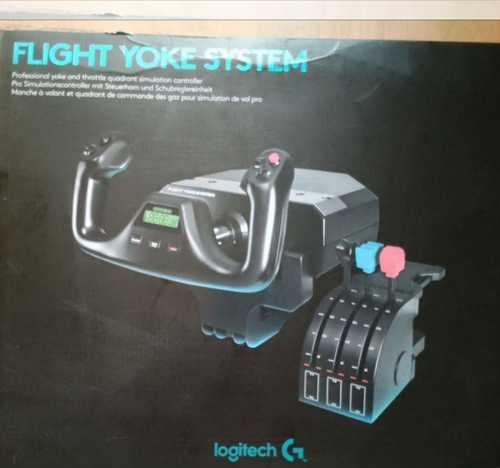 Штурвал Logitech G Saitek Pro Flight Yoke System