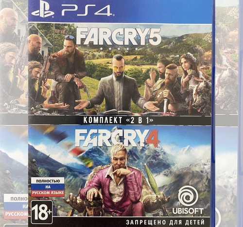 Far Cry 4 и 5 на ps4