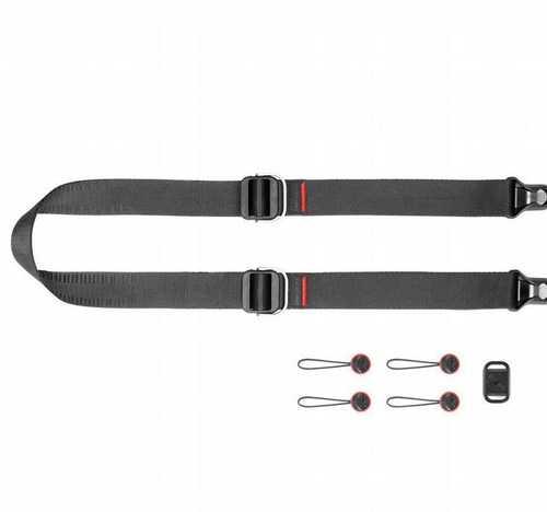 Ремень Peak Design Camera Strap Slide Lite, черный