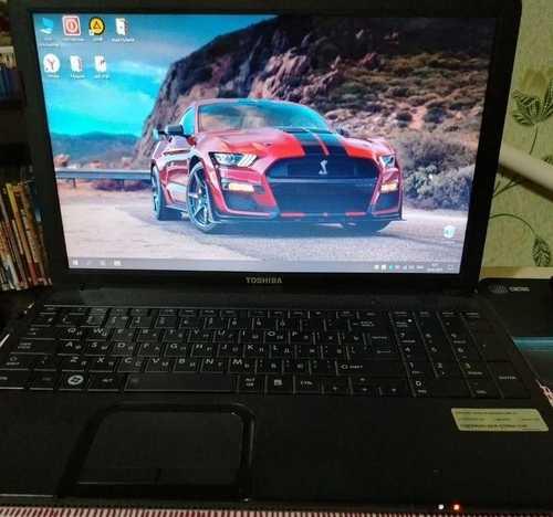 Ноутбук toshiba 15.6/4 ядра/i5/HDD/4Gb