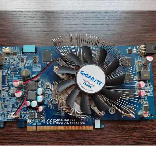 Видеокарта GeForce 9600 GT 512MB