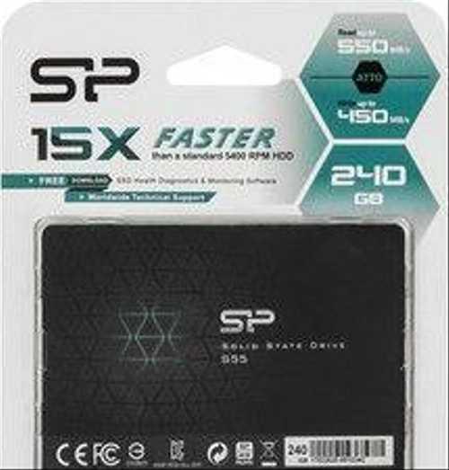 Новые SSD 240Gb Silicon power в наличии