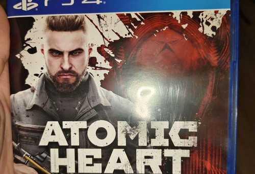 Диск для ps4/ps5 atomic heart