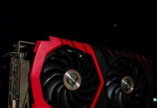 Видеокарта rx580 MSI gaming x