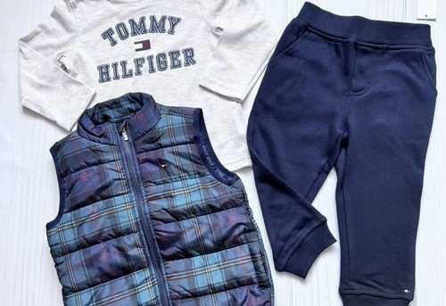 Комплект с жилеткой для мальчика Tommy Hilfiger