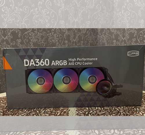 Новая PCCooler DA360 argb BK