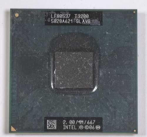 Процессор ноутбука Intel Pentium T3200