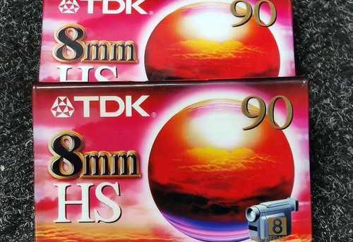 Видеокасcета для видеокамеры TDK 8 mm HS90