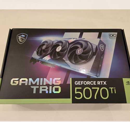 RTX 5070 Ti MSI Gaming Trio OC  / Возможен обмен