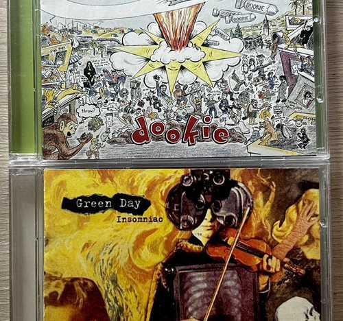 Музыкальные cd диски группа Green Day