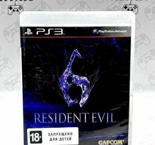 Resident Evil 6 PS3 (без мануала, resale)