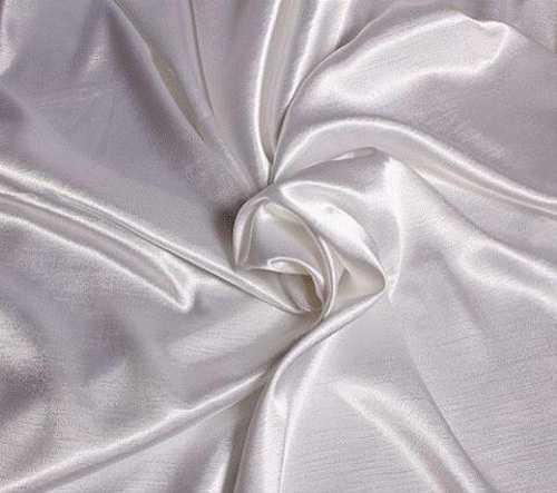 Ткань для штор Белая портьерная Шанзэлизе