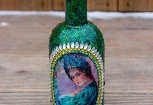 Бутылка "Хозяйка Медной горы", уральский сувенир