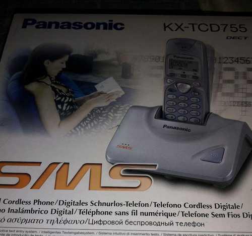 Dect телефон Panasonic KX-TCD755