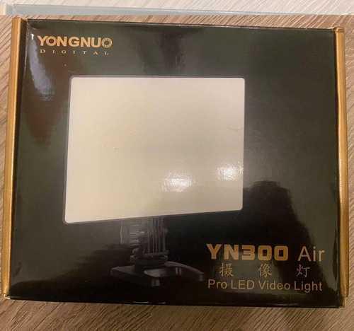 Видеосвет yongnuo yn 300 air