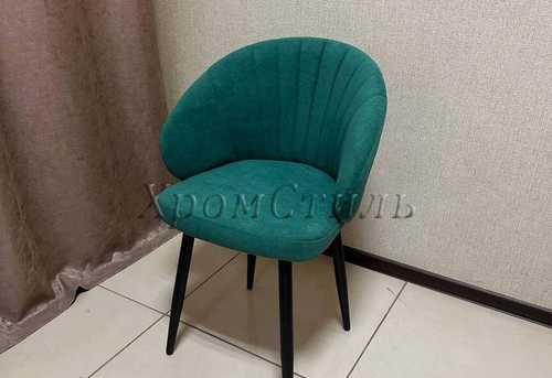 Мягкие кухонные стулья зефирки "Салерно" зеленые