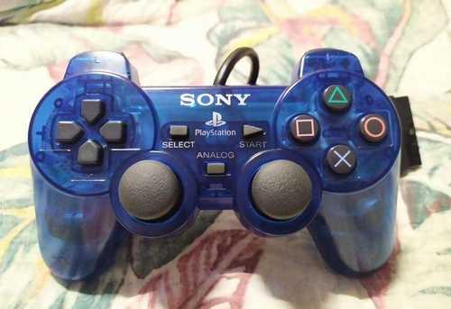 Контроллер оригинальный DualShock 2 для PS1/PS2