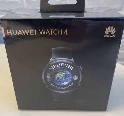 Смарт-часы huawei watch 4 black черные