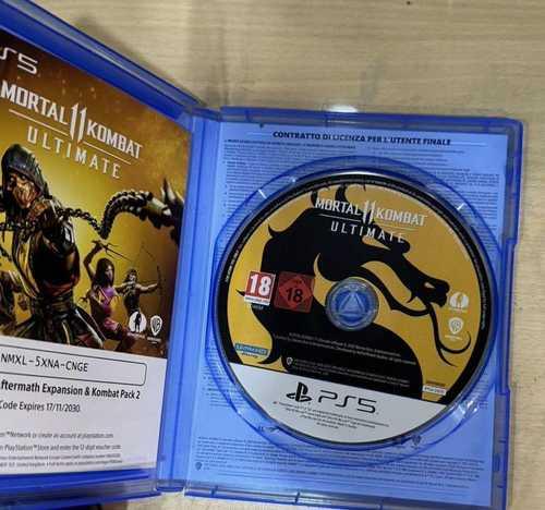 Mortal Kombat 11 ps5 диск