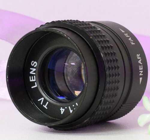 Объектив TV Lens 25mm f1.4 (C-mount)