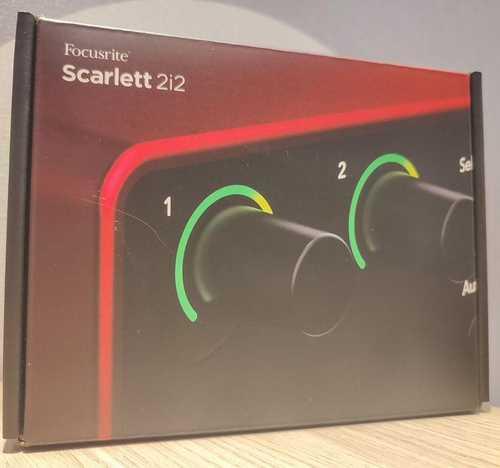 Звуковая карта Focusrite scarlett 2i2 4th gen