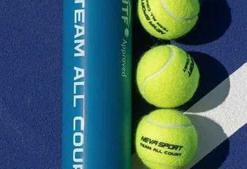 Теннисные мячи NevaSport Team All Court 4 10банок