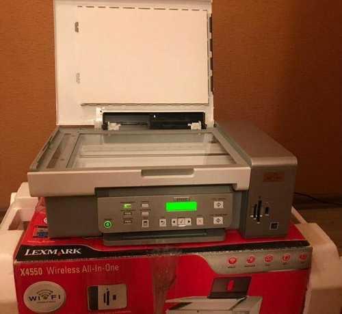 Принтер и сканер lexmark x4550