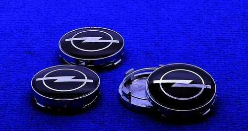 Комплект колпачков неоригинального диска Opel черн