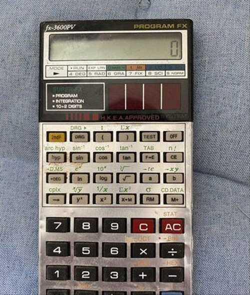 Инженерный калькулятор Casio FX-3600PV