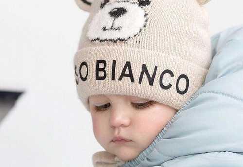 Шапка зимняя утеплённая фирма Orso Bianco