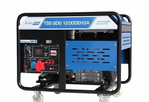 Дизельный генератор, 12 кВт, TSS SDG 12000EH3А