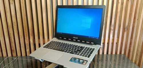 Игровой алюминиевый ноутбук Asus K56CB