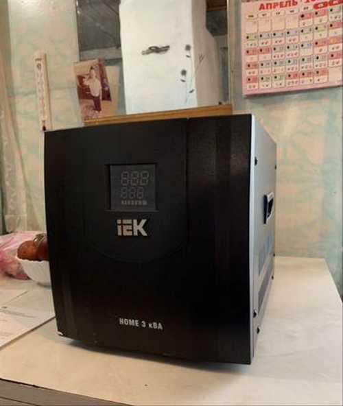 Стабилизатор напряжения 3 квт home iek