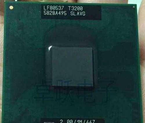 Процессор intel core 2 T3200 2x2ghz