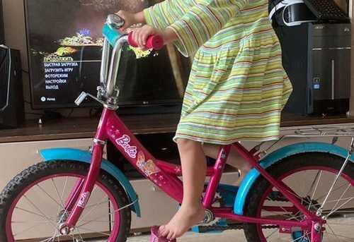 Детский велосипед 16 Barbie
